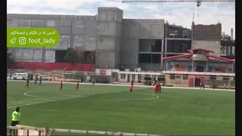 گل زیبای هانیه رحیمی به استقلال خوزستان فوتبال زنان نماشا