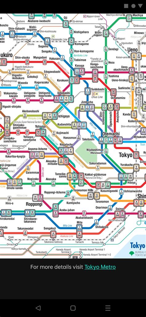 Tokyo Metro Map Offline Pdf Apk For Android Download