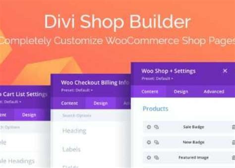 Divi Shop Builder Wp Gpl For Woocommerce Gpl Theme Plugin