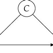 Figure E Causal Structure Where Drinking The Night Before Is A Download Scientific Diagram