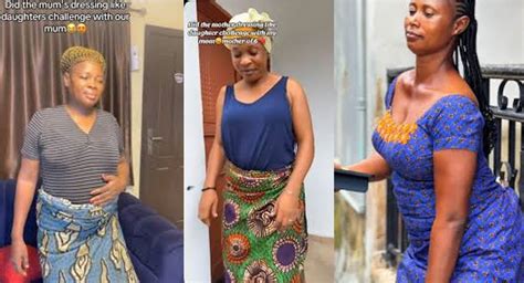 Mum Dressing Like Daughter The Viral Challenge Forcing Nigeria To