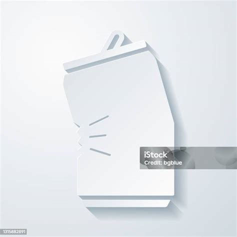 분쇄 할 수 있습니다 빈 배경에 용지 절단 효과가 있는 아이콘 3차원 형태에 대한 스톡 벡터 아트 및 기타 이미지 3차원 형태 Ale 개념 Istock