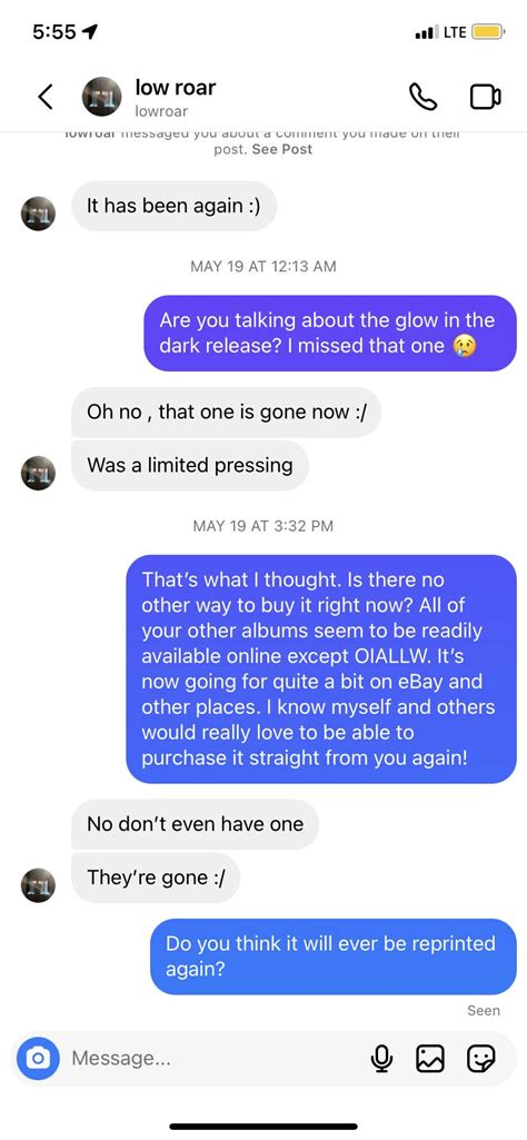 Ryan Was Kind Enough To Message Me After I Commented On One Of His Instagram Posts Just A