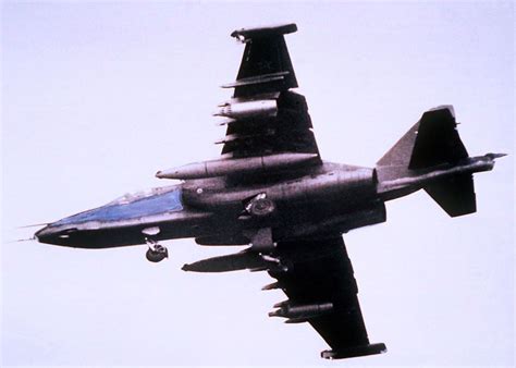 Sukhoi Su 25 Grach Frogfoot Close Air Support Cas Ground Attack