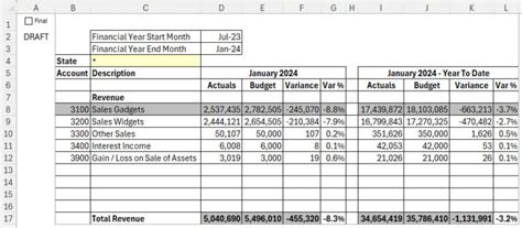 Updating The Excel Header With A Cell Value A4 Accounting