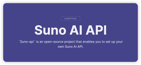 Suno Apireadmecnmd At Main · Gcui Artsuno Api · Github