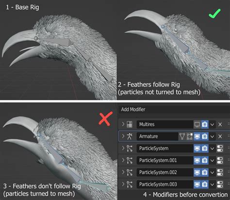 Any Way For Particlesfur To Still Follow Rig Deformations After Being