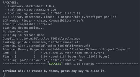 [stm32學習記錄 6] 在vs Code與platformio上開發stm32 Zite 本物志