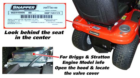 How To Find Your Snapper Model Number