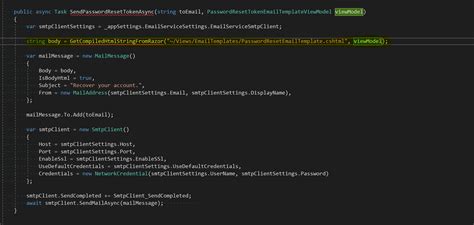 Net Core Send Email With Html Template
