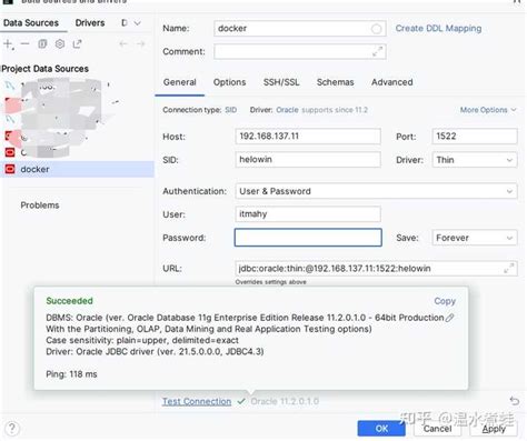 如何实现docker安装oracle11g，并实现把容器中的表空间同步到宿主机上，实现持久化如何挂载？ 知乎