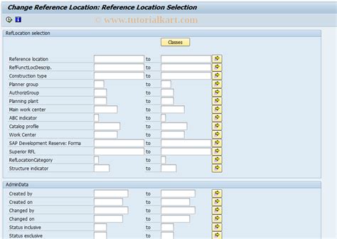 IL SAP Tcode Change Reference Location Transaction Code IL SAP Tcode Change Reference Location Transaction Code