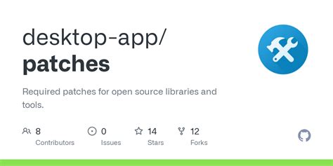 GitHub Desktop App Patches Required Patches For Open Source Libraries And Tools