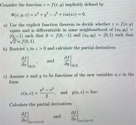 answered consider the function z f x y … bartleby