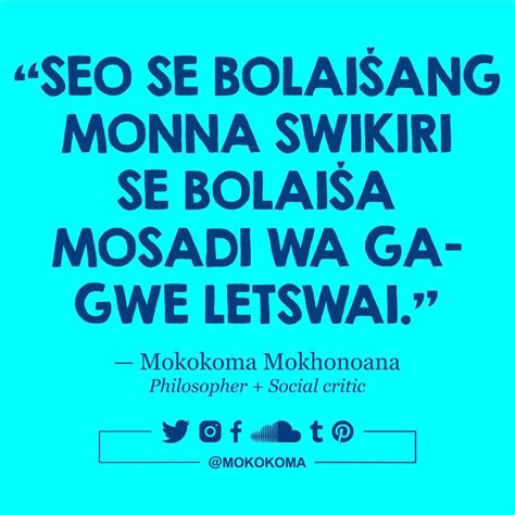 Tswana Love Quotes