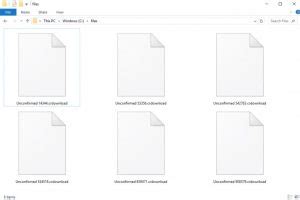 What Is An Unconfirmed CRDOWNLOAD File AlfinTech Computer