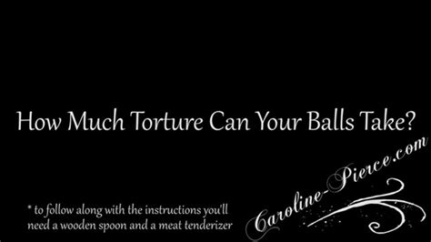 Caroline Pierce Den Of Deviance Workday Ball Busting Assignment