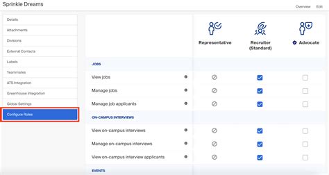 How To Configure Role Level Permissions Handshake Help Center