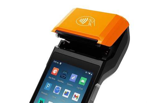 All In One Handheld Pos Terminal Mobile Payment Device With Touchscreen Thermal Printer Nfc