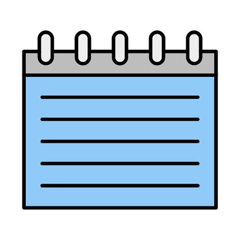 Notepad Generic Color Lineal Color Icon