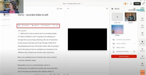 Guide to Descript: How to Quickly Record and Edit Online Course Videos | ContentSparks