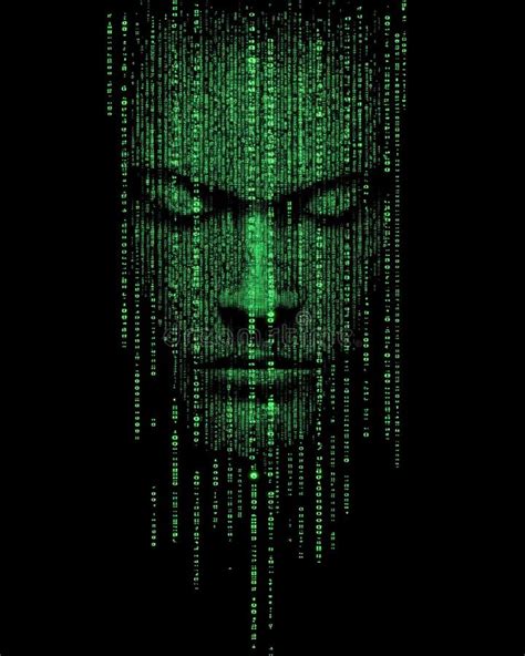 Binary Code Representing Artificial Intelligence And Technological