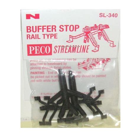 Peco Buffer Stop Rail 2 N Gauge