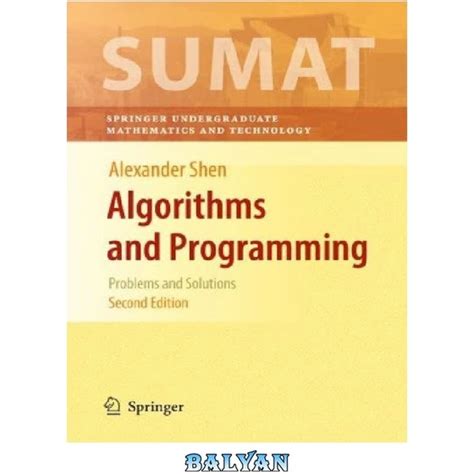 خرید و قیمت دانلود کتاب Algorithms And Programming Problems And