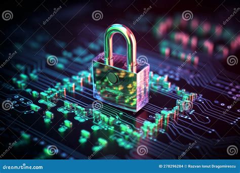 Cyber Security Critical Importance Of Cyber Security In The Digital Age Stock Illustration