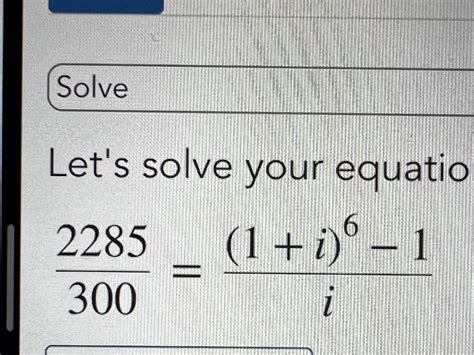[calculus] How Do I Solve For I R Homeworkhelp