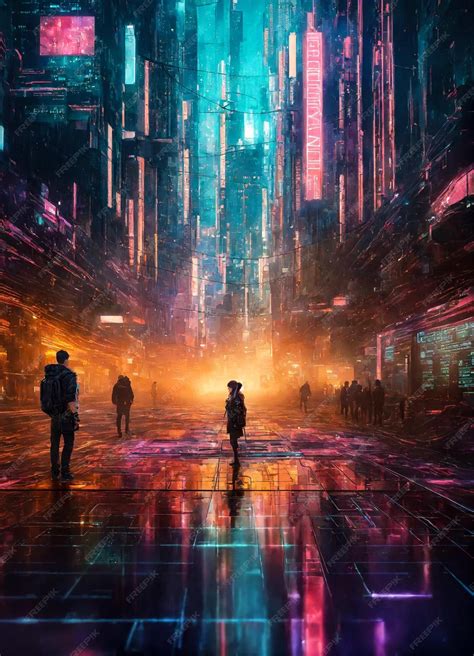 이진 코드 디지털 매트릭스 배경으로 추상적인 미래 사이버 공간의 벽지 디지털 사이버 공간 미래 개념 복사 광고 텍스트 공간 생성