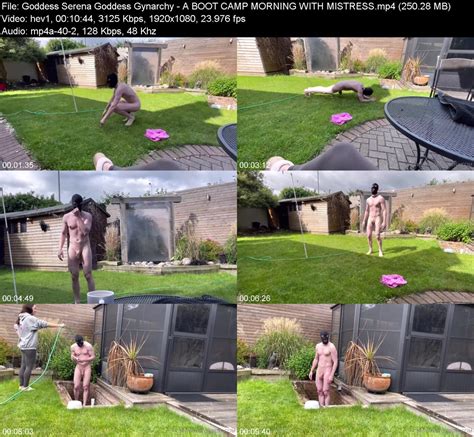 Goddess Serena Goddess Gynarchy A Boot Camp Morning With Mistress Fetish Elysium Discover