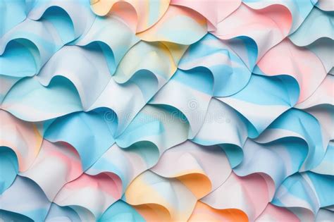 Colorful Geometric 3d Polygon Abstract Background For Stylish Decor