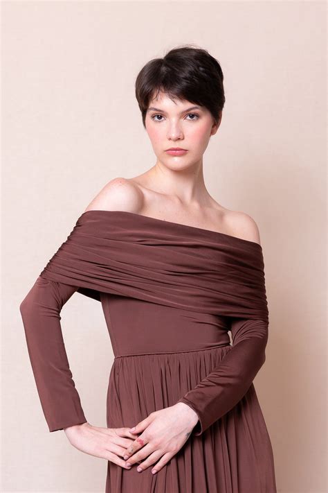 Vestido Letizia Candy Brown