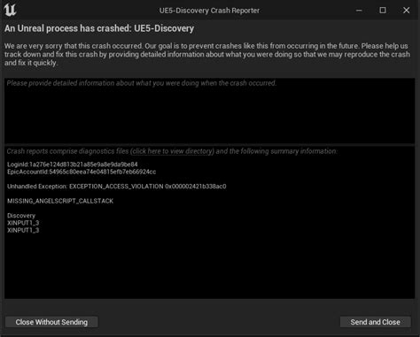 I Cant Play A Full Match Because An Unreal Crash Rthefinals
