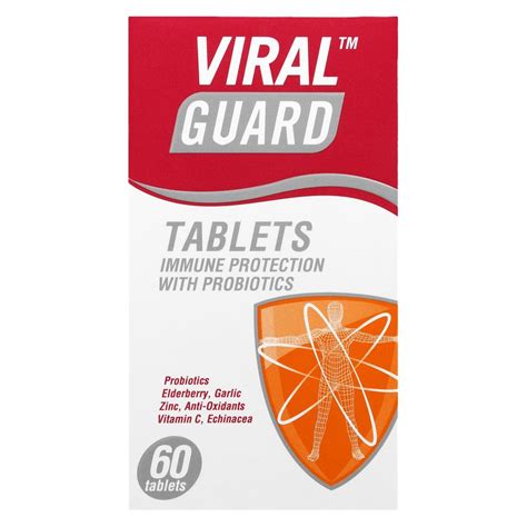 Viral Guard Cold And Flu Immune Support Tablets 60 Ea Shop Today Get