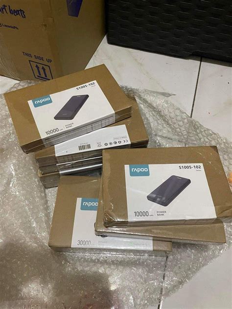 10 000 MAH Original And Brand New Rapoo Powerbank On Carousell