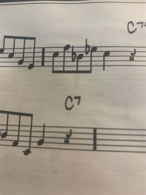 Any Tips On How To Do This Im Having Trouble Going From The F To Bb