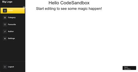 react simple widgets examples codesandbox