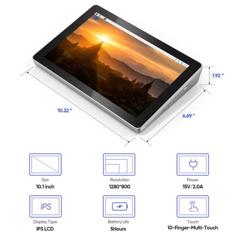 Raspad 30 An All In One Portable Raspberry Pi Tablet To Learn
