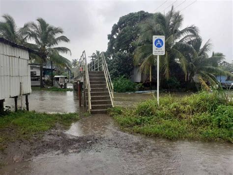 Some Areas In The Central Division Flooded Due To Continuous Heavy Rain