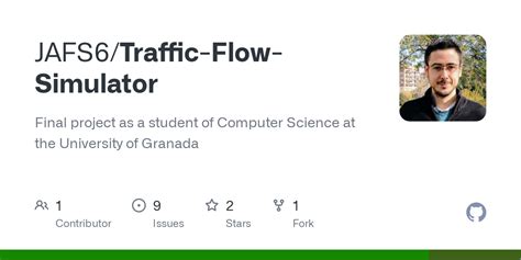 GitHub JAFS Traffic Flow Simulator Final Project As A Student Of Computer Science At The