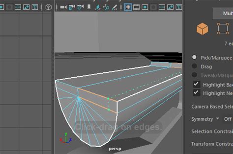 Insert Edge Loop Not Connect Autodesk Community