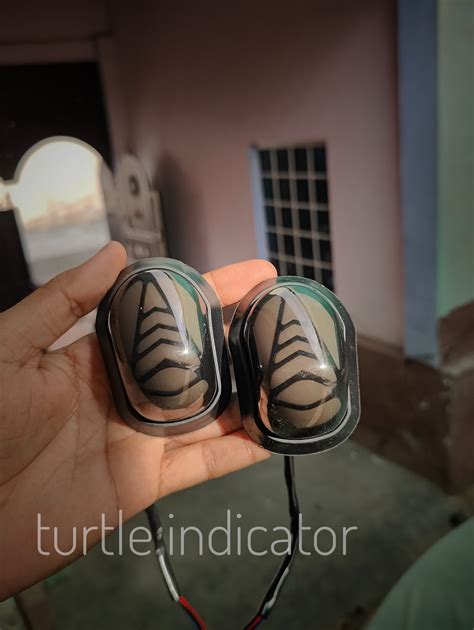 Turtle Indicator Red Yellow Running Darpansarvanstore