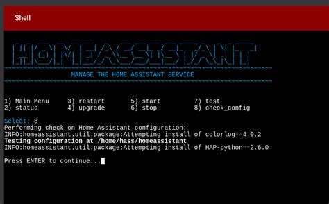 My Outdated Quick Start For Home Assistant Core On Freenas 112 Page 10 Installation