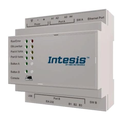 Hms Intesis Modbus Server User Manual Pdf Download Manualslib