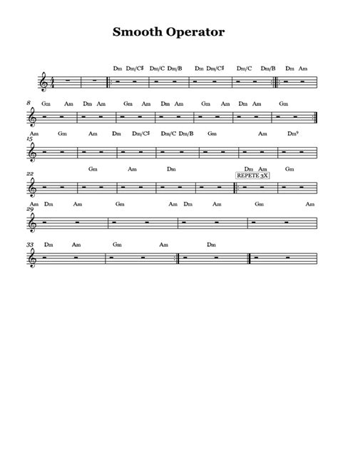 smooth operator pdf