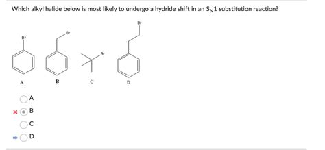 Answered Which Alkyl Halide Below Is Most Likely Bartleby