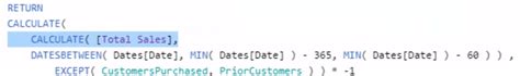 attrition analysis finding lost customers using power bi and dax
