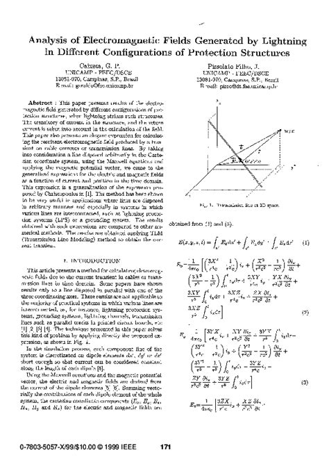 pdf electromagnetic transients in a line transformer cascade by a